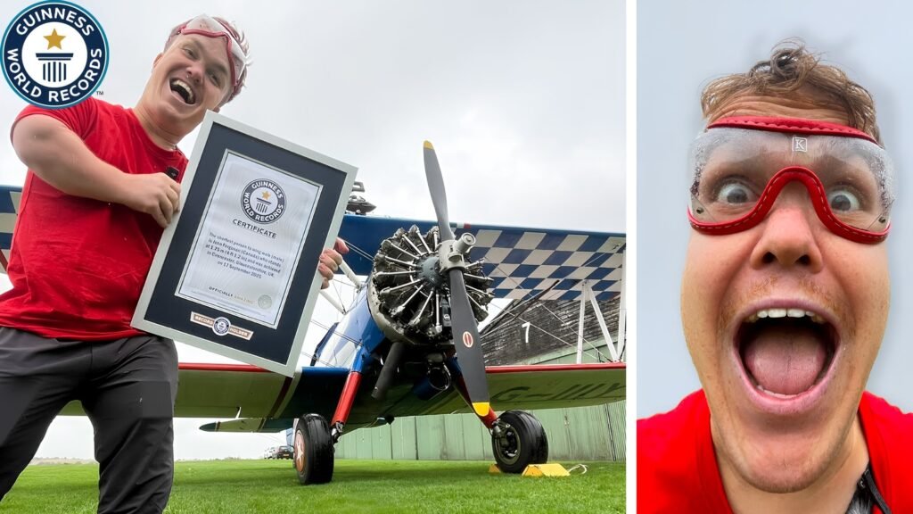 Sky’s No Limit–4 Foot John Ferguson Breaks Wing Walking World Record ...